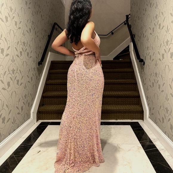 Dresses | Castle Couture Prom Dress Size 2 Iridescent | Poshmark